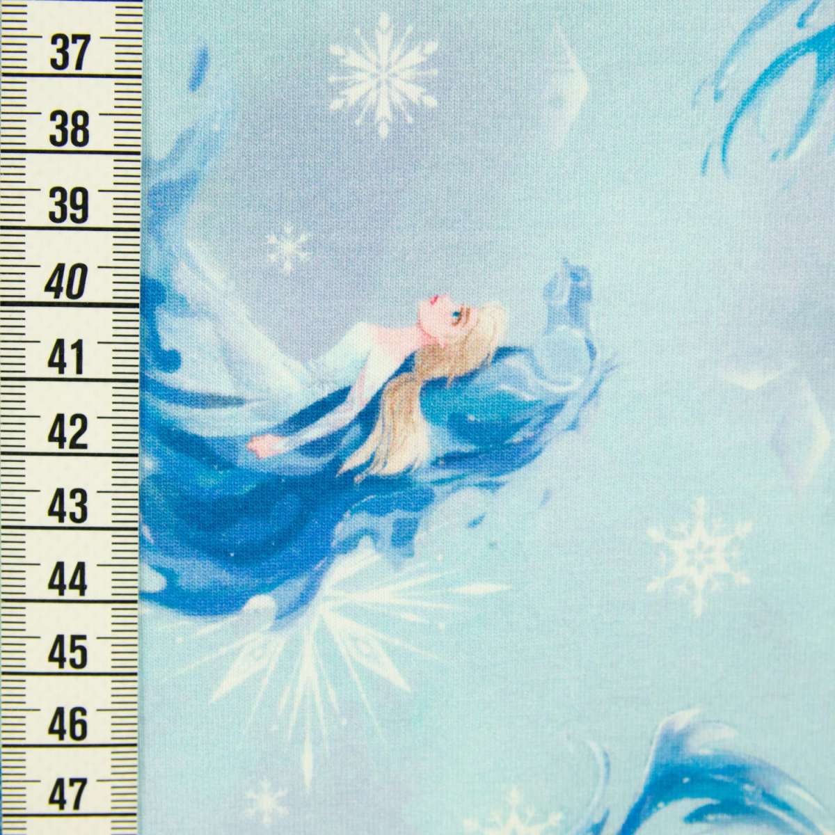 French Terry Eiskönigin II Elsa & der Wassergeist | Stoffe Werning