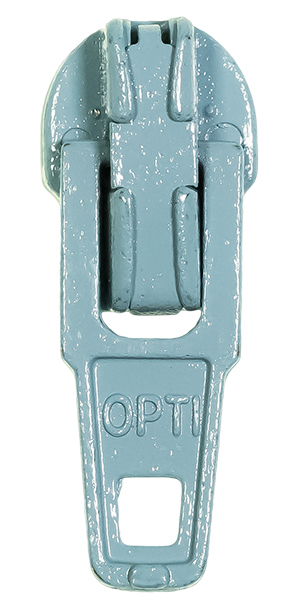Opti S40 Zipper Fulda hellblau | Stoffe Werning