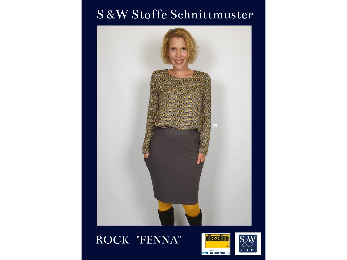 Schnittmuster Rock Fenna | Stoffe Werning kaufen | Stoffe Werning
