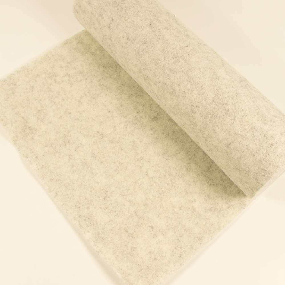 Wollfilz wollweiß 2 mm | Stoffe Werning