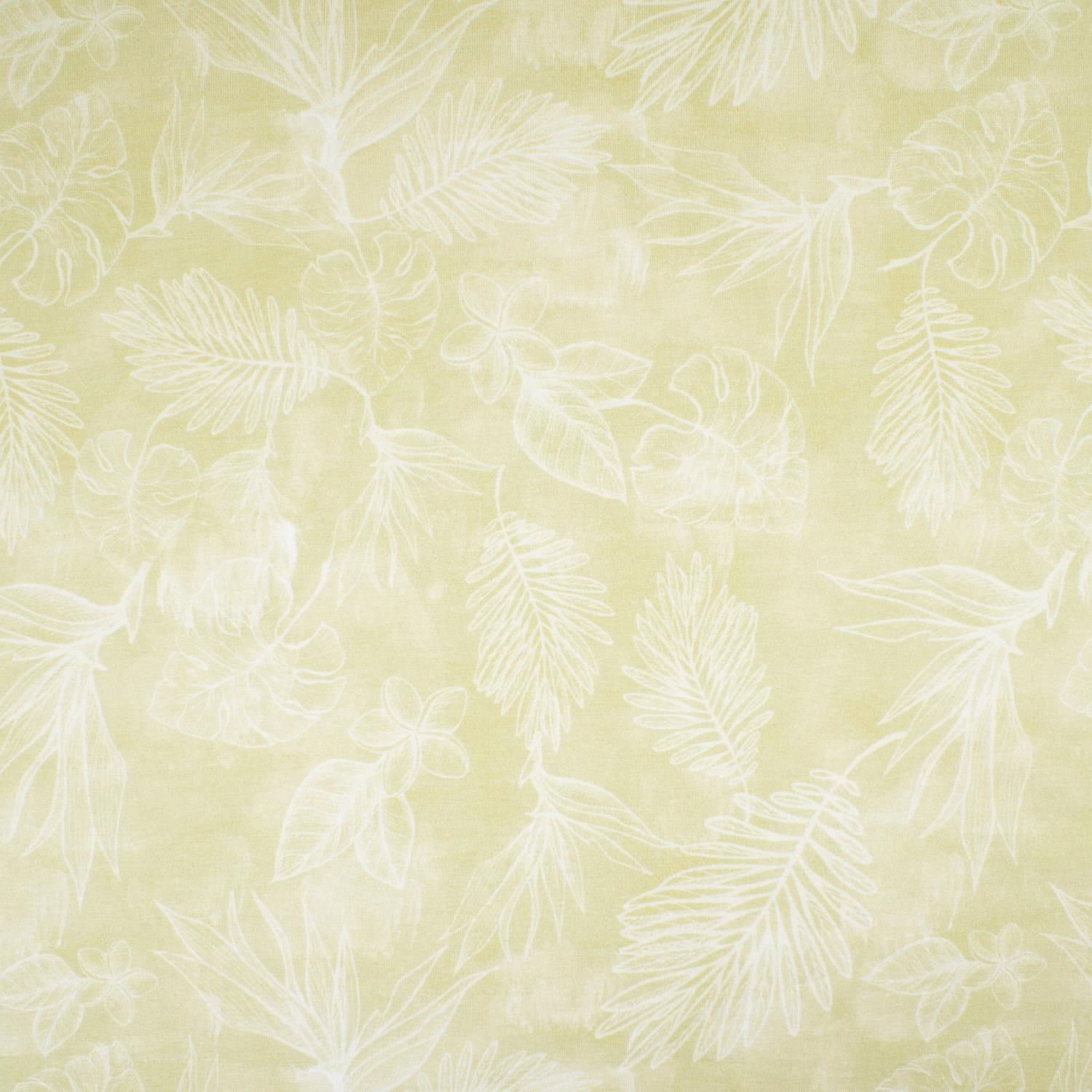 French Terry "Anneke" watercolor leaves | Stoffe Werning | Stoffe Werning