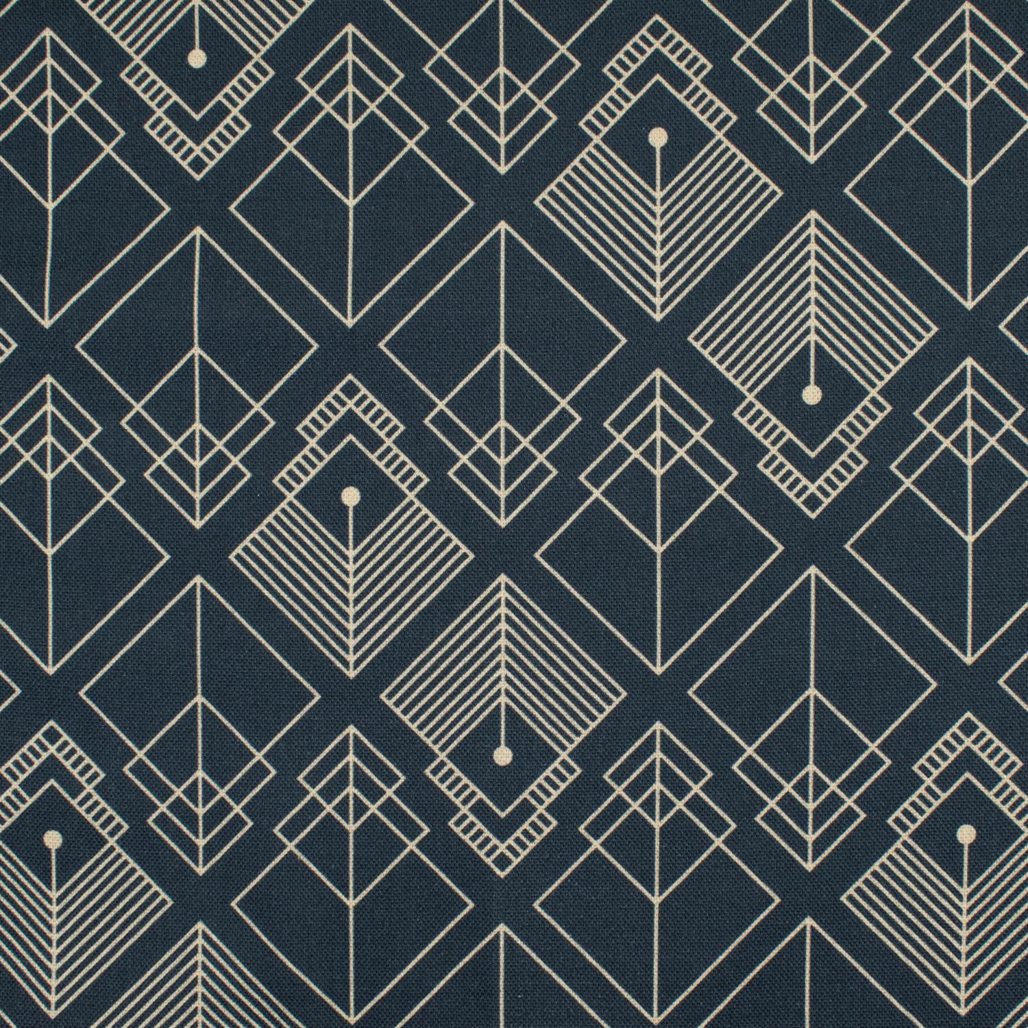 Dekostoff grafisches Muster | Stoffe Werning