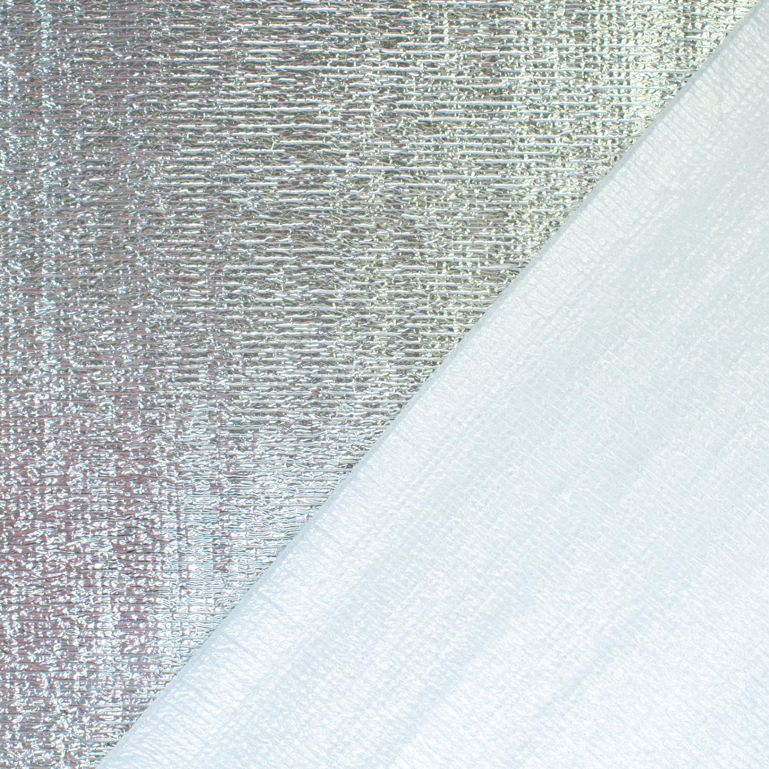 Thermoisolierendes Material silber | Stoffe Werning