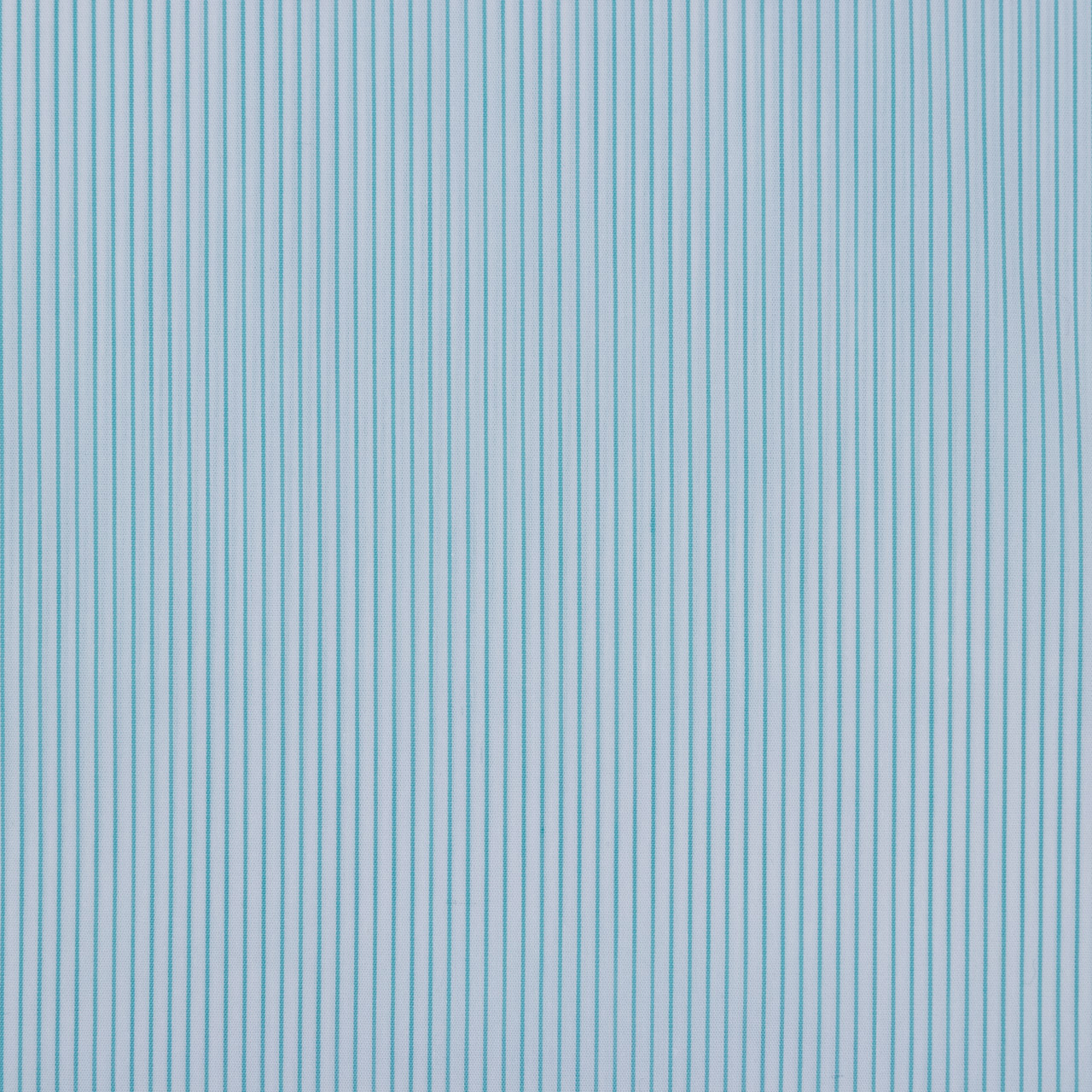 Blusenstoff eingewebte feine Streifen mint / weiß | Stoffe Werning