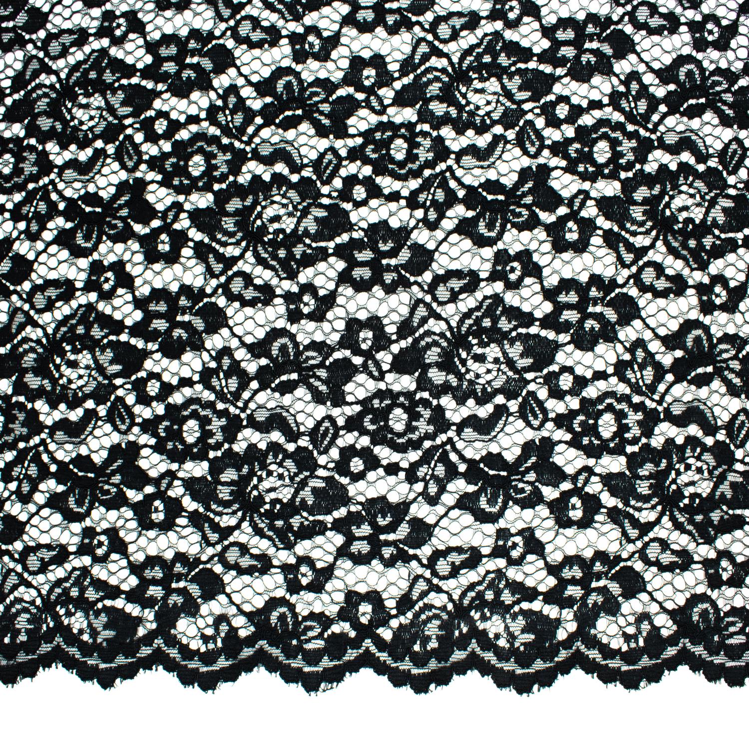 Spitze uni | Stoffe Werning | Stoffe Werning