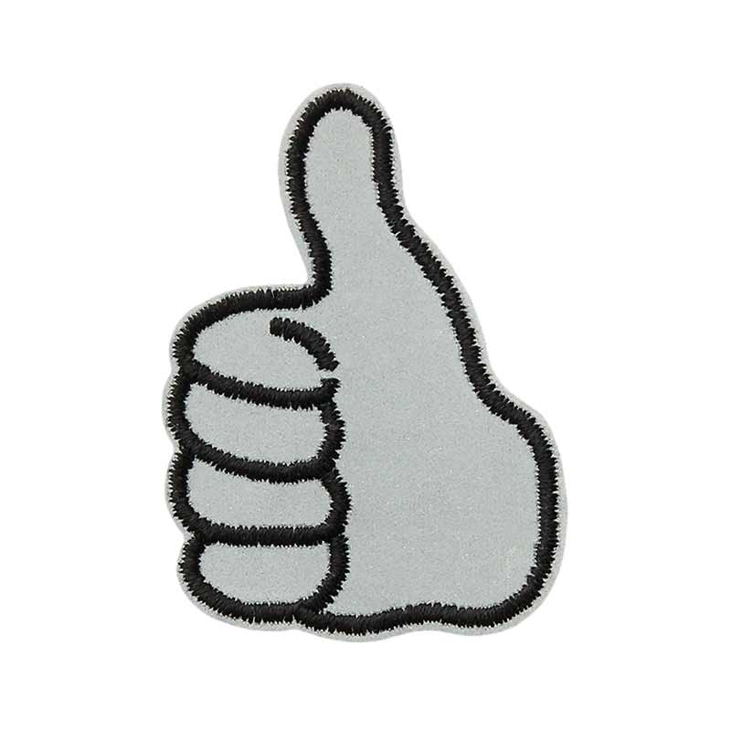 Applikation Reflex Daumen hoch | Stoffe Werning