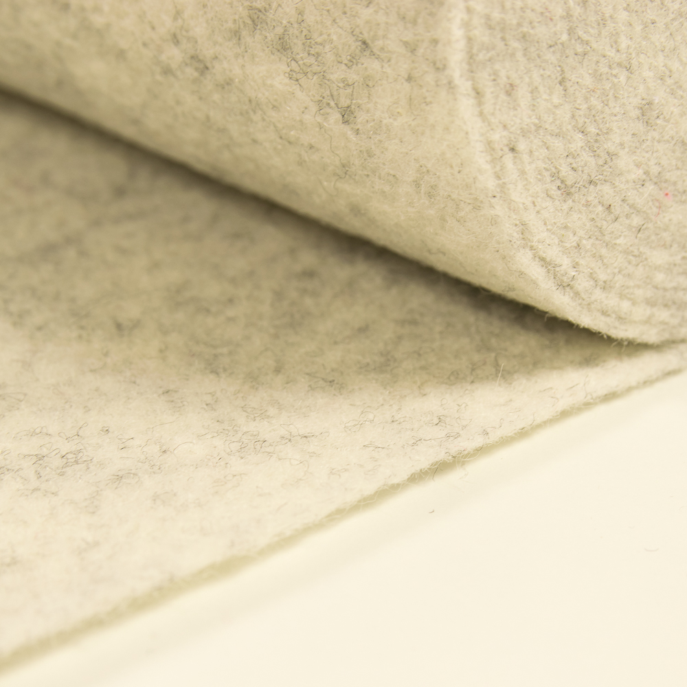 Wollfilz wollweiß 2 mm | Stoffe Werning