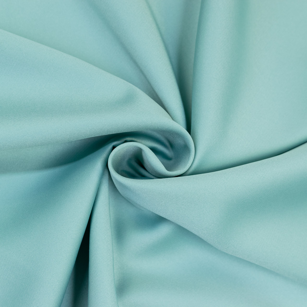 Satin Stoff Micro Royal mint | Stoffe Werning