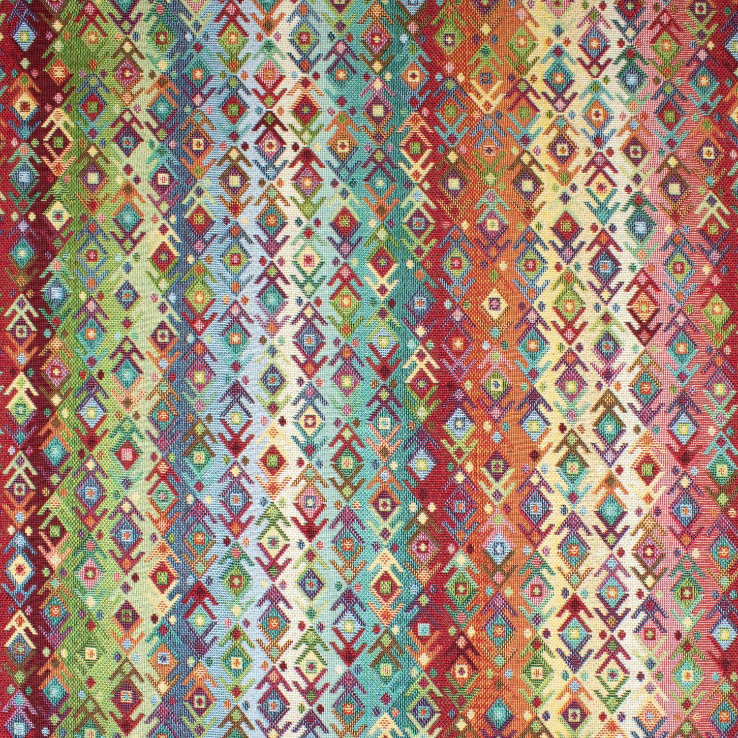 Gobelin Ethno Style bunt | Stoffe Werning | Stoffe Werning