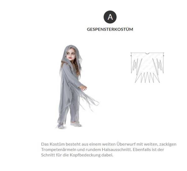 Gespenst Kostum Schnittmuster Kostenlos
