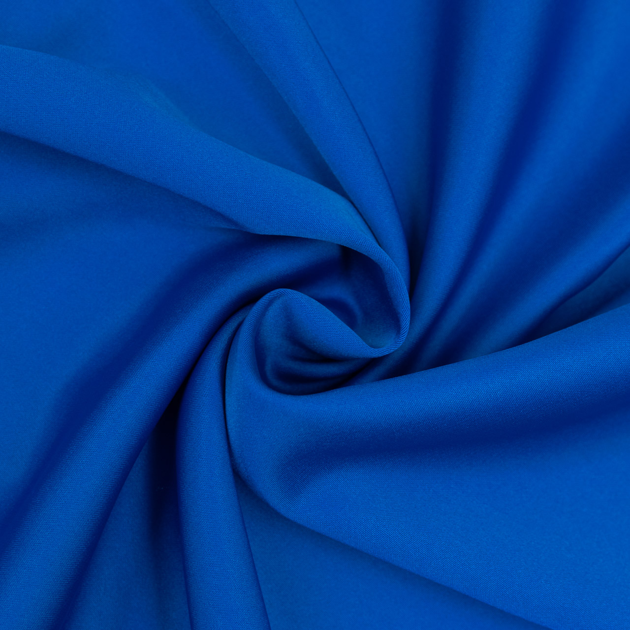 Satin Stoff Micro Royal royalblau | Stoffe Werning