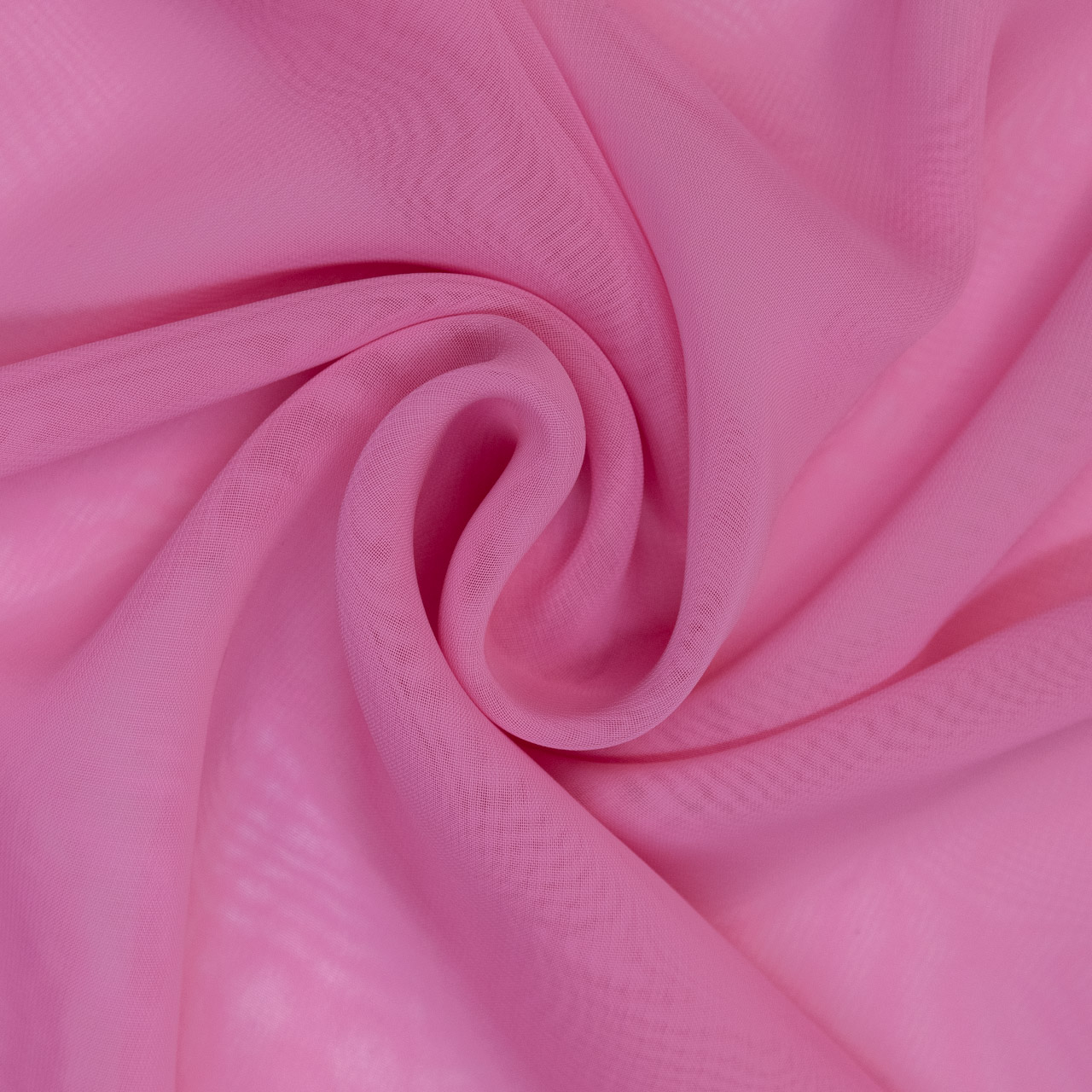 Chiffon uni rosa