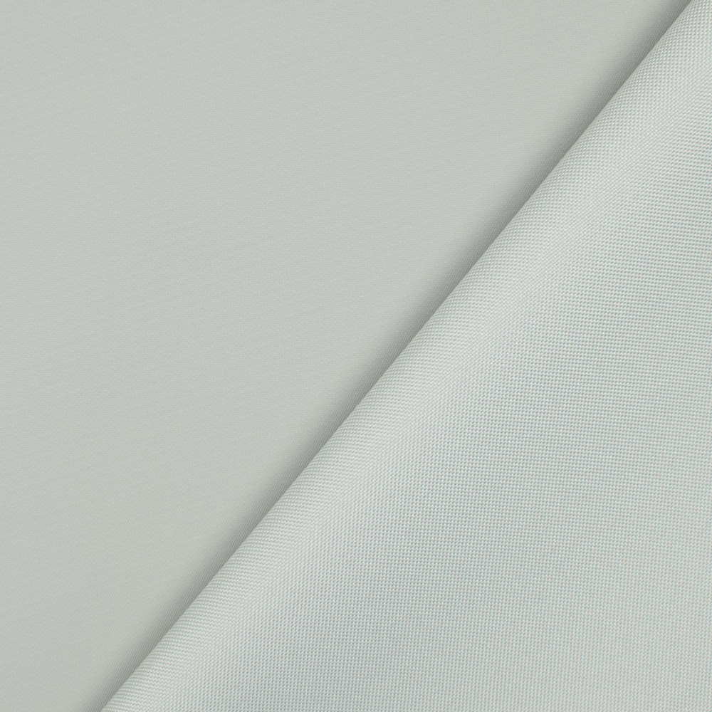 PVC Stoff beschichtet uni hellgrau Outdoor | Stoffe Werning